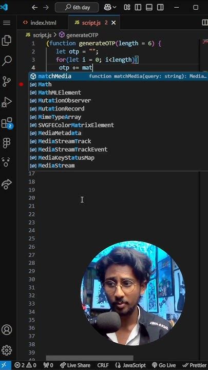 Javascript Interview Questions Day 19 Otp Generate In Javascript
