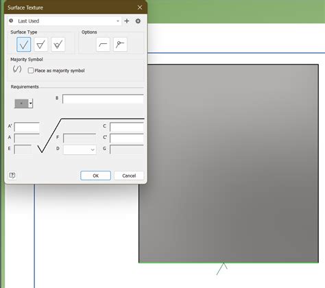 Add The Ability To Retrieve Surface Finish Properties To Finish Mark Symbols On Drawing