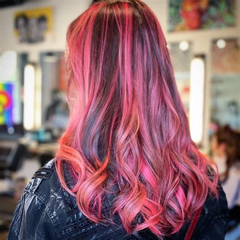 Pink Brown Hair Dye
