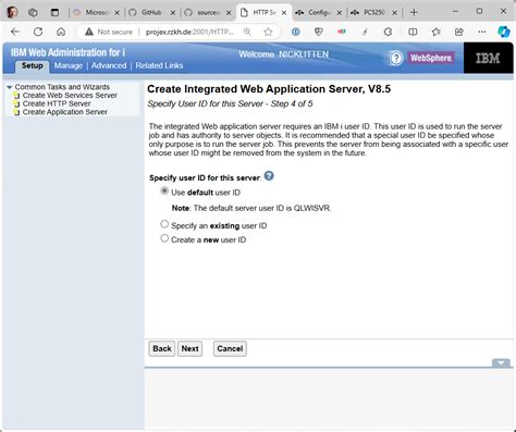 Ibm I Access For Web Configure Nick Litten Ibm I As400 Iseries Software Developer
