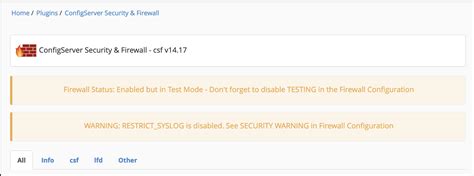 Cpanel Setup Firewall Southcoastweb