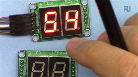How To Use 2 Digit Led Display With Arduino Using 74hc595