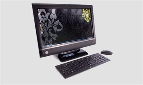 Hp Touchsmart Elite Desktop Pc Compact Touchscreen Unveiled Gizbot News