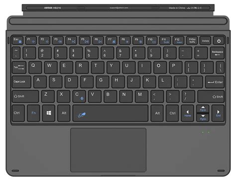Arteck Hb216 Microsoft Surface Go Type Cover Ultra Slim Portable Bluetooth Wireless Keyboard