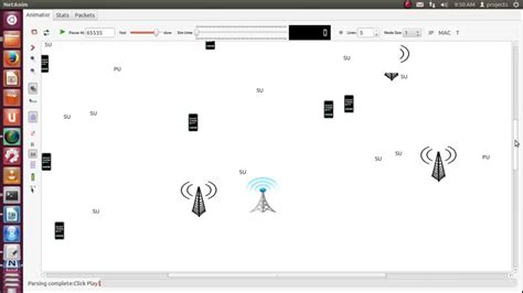 Cognitive Radio Ad Hoc Network Simulator Ns3 Projects Youtube