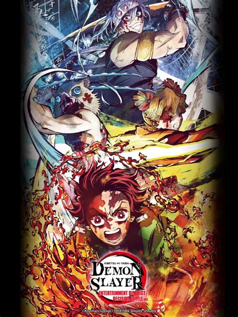 Demon Slayer Kimetsu No Yaiba Entertainment District Decisive Battle Arc Details Bilibili