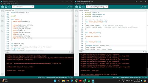 Unable To Upload Code Failed Chip Erase Uploading Error Uploading