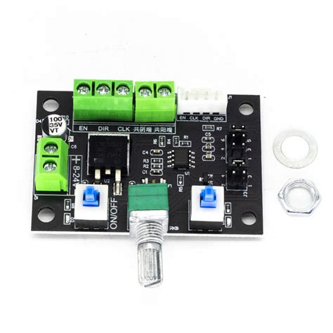 Dc 12v 24v Stepper Motor Driver Controller Speed Regulator Pwm Pulse Signal Generator Module 8