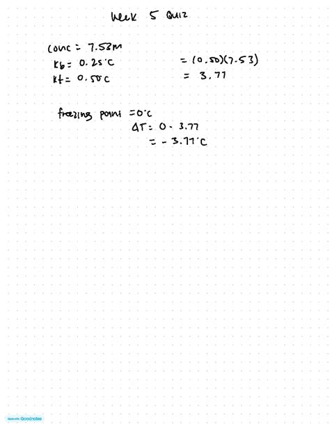 Week 5 Quiz Quiz 5 Chem1020u Week 5 Quiz Conc 7 53m Kb 0 25