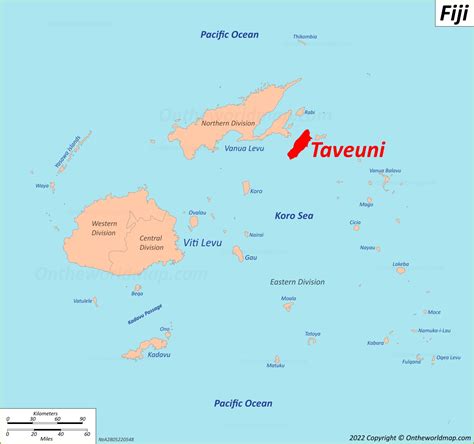 Taveuni Island Map Fiji Detailed Maps Of Taveuni Island