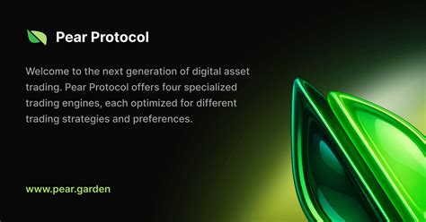 pear protocol the home of pair trading