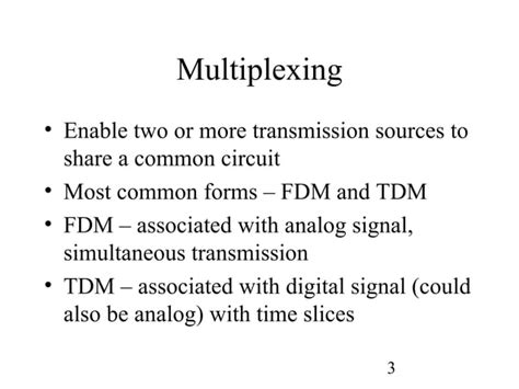 1 Multiplexing Ppt