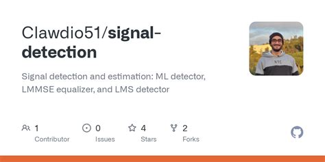 Signal Detection Main M At Main · Clawdio51 Signal Detection · Github