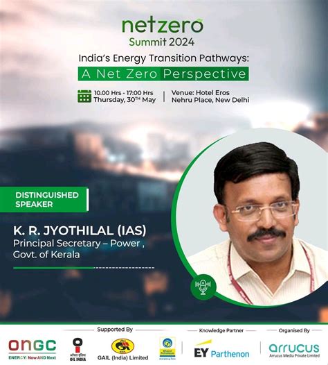 Sudhir Kumar On Linkedin Staytuned Netzero Summit2024 India
