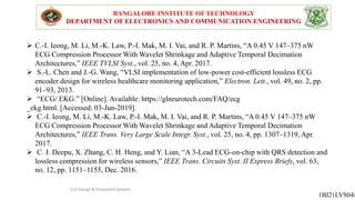 ECG Compression In Vlsi PPTX