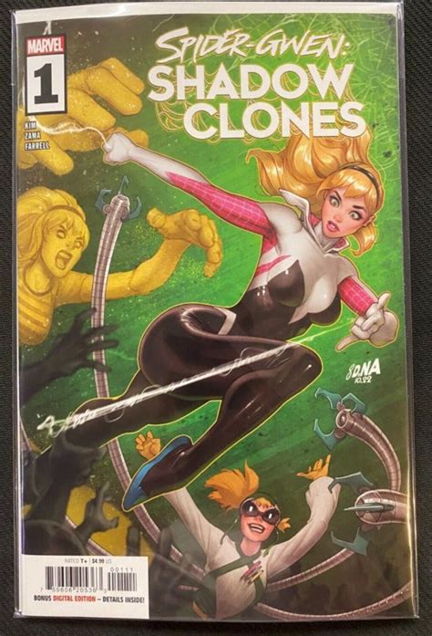 Spider Gwen Shadow Clones 1 Cover A Nakayama Marvel 2023 Eb32 Comic