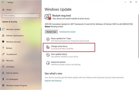 How To Configure Windows Active Hours To Avoid Sudden Restarts During Updates Windows Central