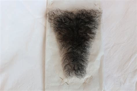 Professional Quality Fine Lace Full Coverage Black Brown Pubic Hair