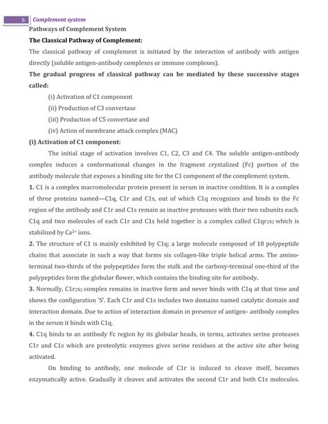 Complement System And Cytokines Pdf