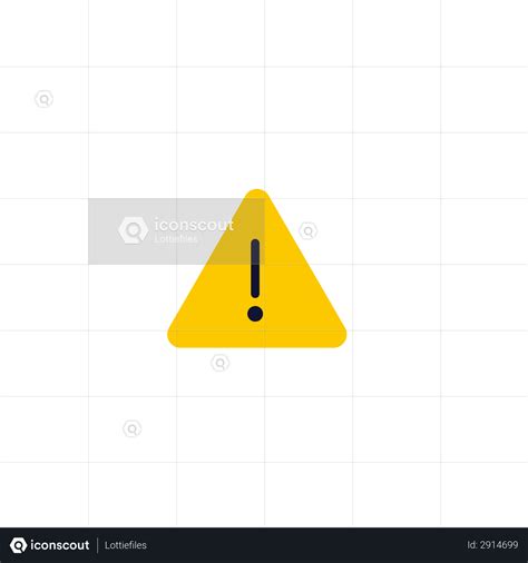 Warning Animation By Lottiefiles Lottiefiles