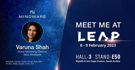 Varuna Shah On Linkedin Leap2023 Mindware Saudivision2030 Mindwaremagic Leapwithmindware
