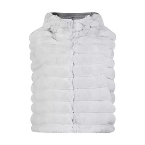 خرید و قیمت جلیقه پاییز و زمستانه زنانه کلاهدار خز طوسی از غرفه Saadedesign