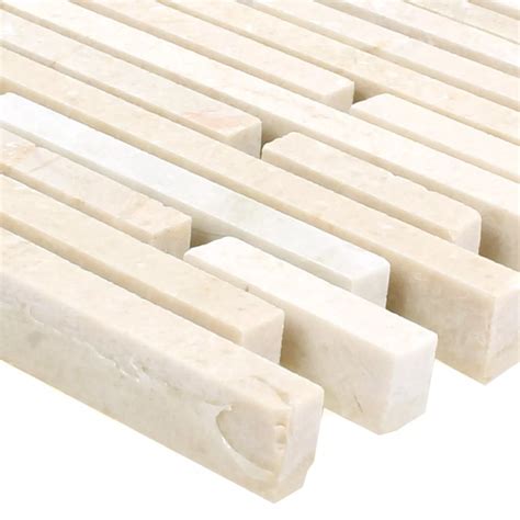 Mozaik Pločice Mramor Superslim Yellow Sun