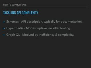 Real Time Hypermedia APIs Exploring The Fundamentals Of How We Build Networked Application