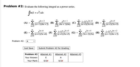 solved problem 2 evaluate the following integral as a