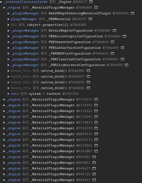 Potential Memory Leak With ManagedMaterialPlugins Bugs Babylon Js
