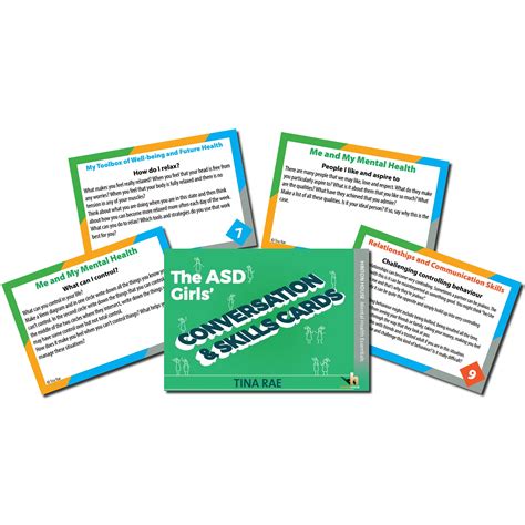 The Asd Girls Conversation Skills Cards Incentive Plus