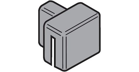 Blum Zrm 0004 Metabox Hanging Rail Lateral Bracket For Metafile