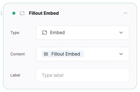 embed fillout forms on softr
