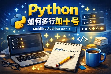 Python 如何多行加 号 Python 如何多行加 号