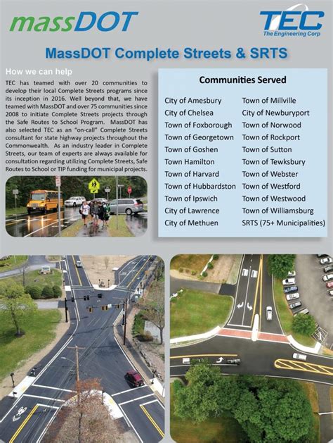 Mma 2021 Complete Streets And Safe Routes To School Tec