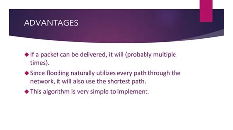 Dijkstra And Flooding Pptrouting Algorithm Pptx