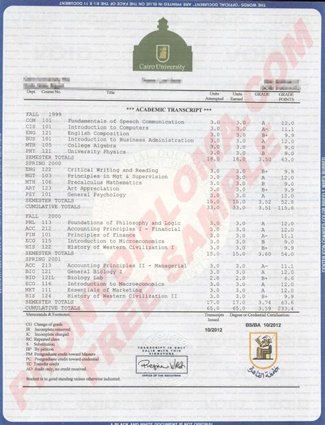 Transcript And Curriculum كنانتي