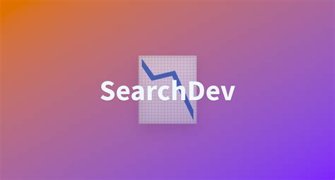 SearchDev A Hugging Face Space By Jarvis AI