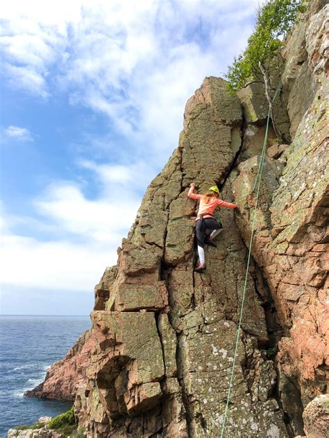 Klättring På Kullaberg And Mölle