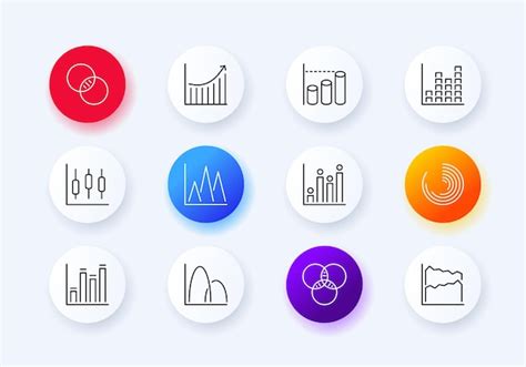 Premium Vector Infographic Set Icon Analytics Charts Columns Tables