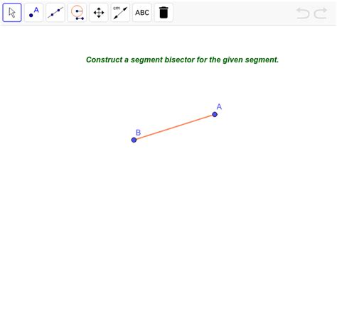 Segment Bisector Real Life Example