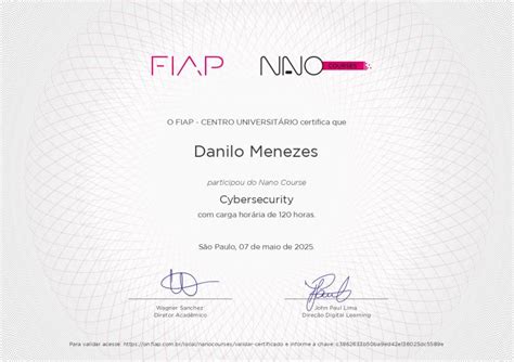 Continuouslearning Informationtechnology Cybersecurity Danilo Menezes