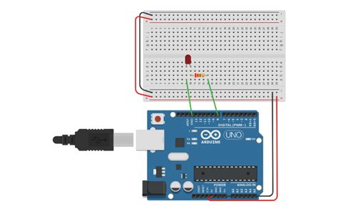 Circuit Design P 1 Luz Intermitente Tinkercad