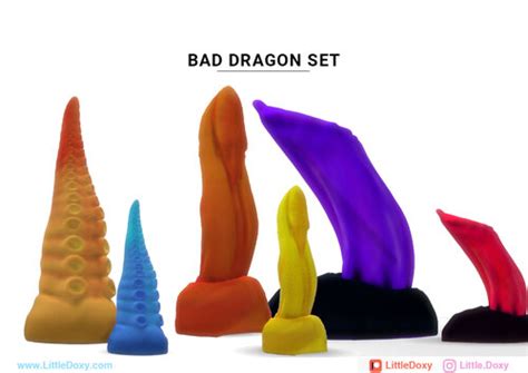 Bad Dragon Dildo Set Objects Loverslab