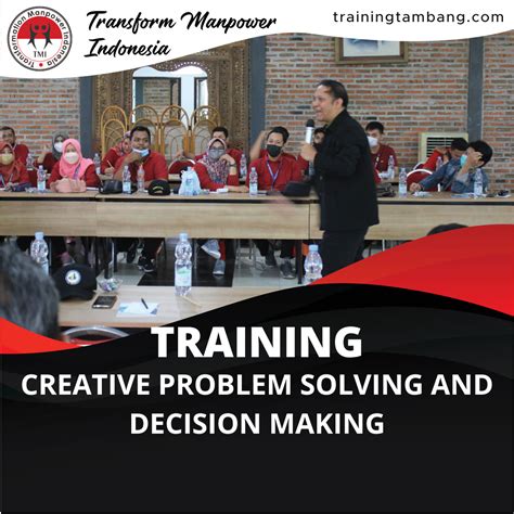 Training Creative Problem Solving And Decision Making