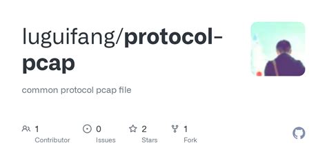 Github Luguifang Protocol Pcap Common Protocol Pcap File
