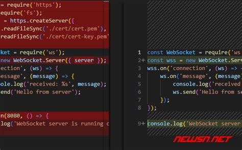 websocket，如何更换为使用证书的wss安全协议？