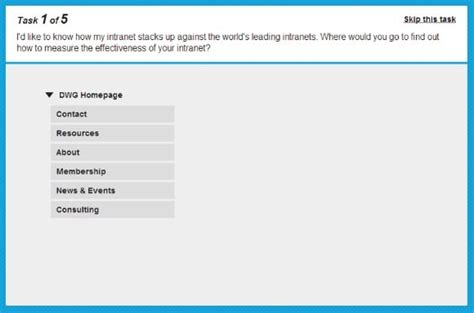 7 Tips For Tree Testing Your Intranet Navigation Digital Workplace Group