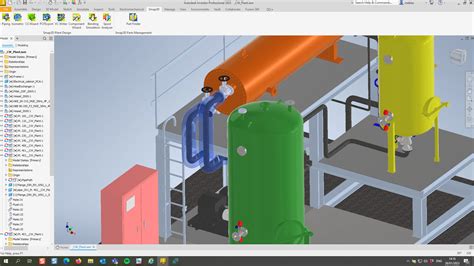 smap3d plant design integrazione cad con autodesk inventor