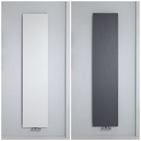 Milano Riso Flat Panel 1800mm Vertical Designer Radiator Single
